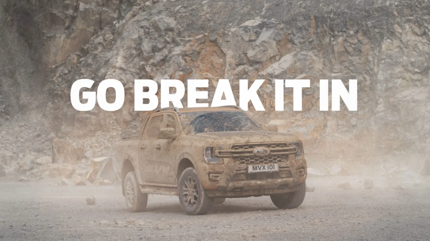 Epic CGI Quarry explosion shot for Ford - 1920vfx