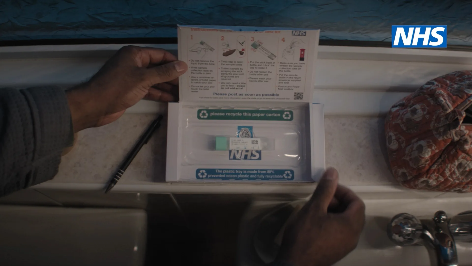 NHS England "Ribbon Dancer" highlighted as 'Ad of The Day' - 1920vfx